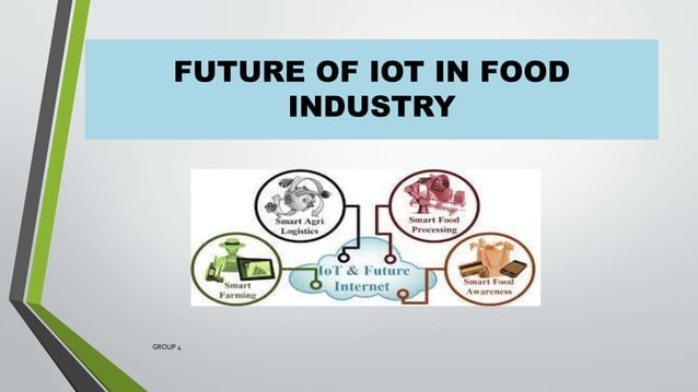Iot for food business | PPTX