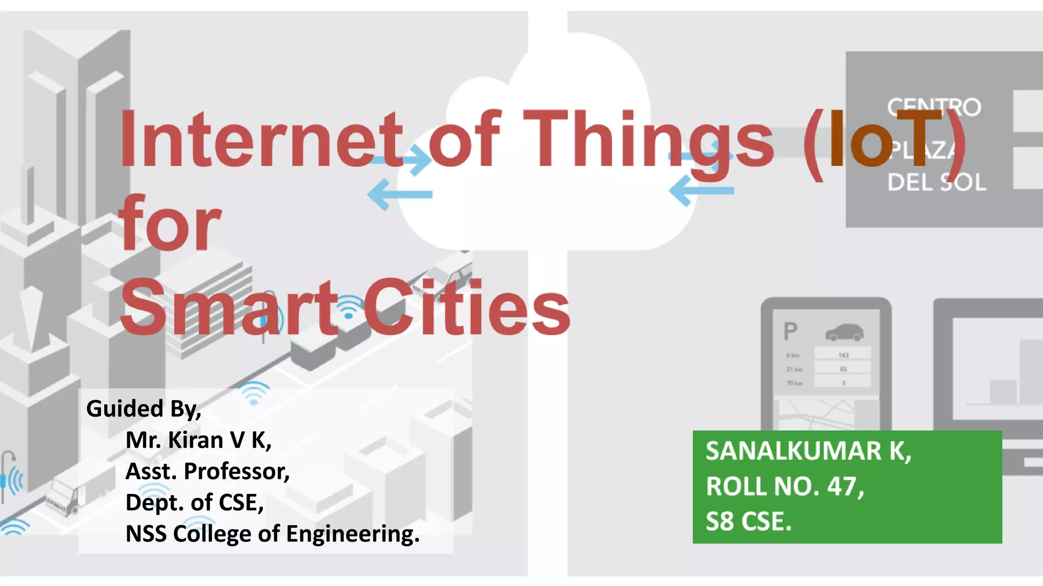 Iot for smart city | PDF