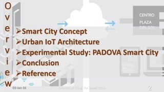 Iot for smart city | PDF