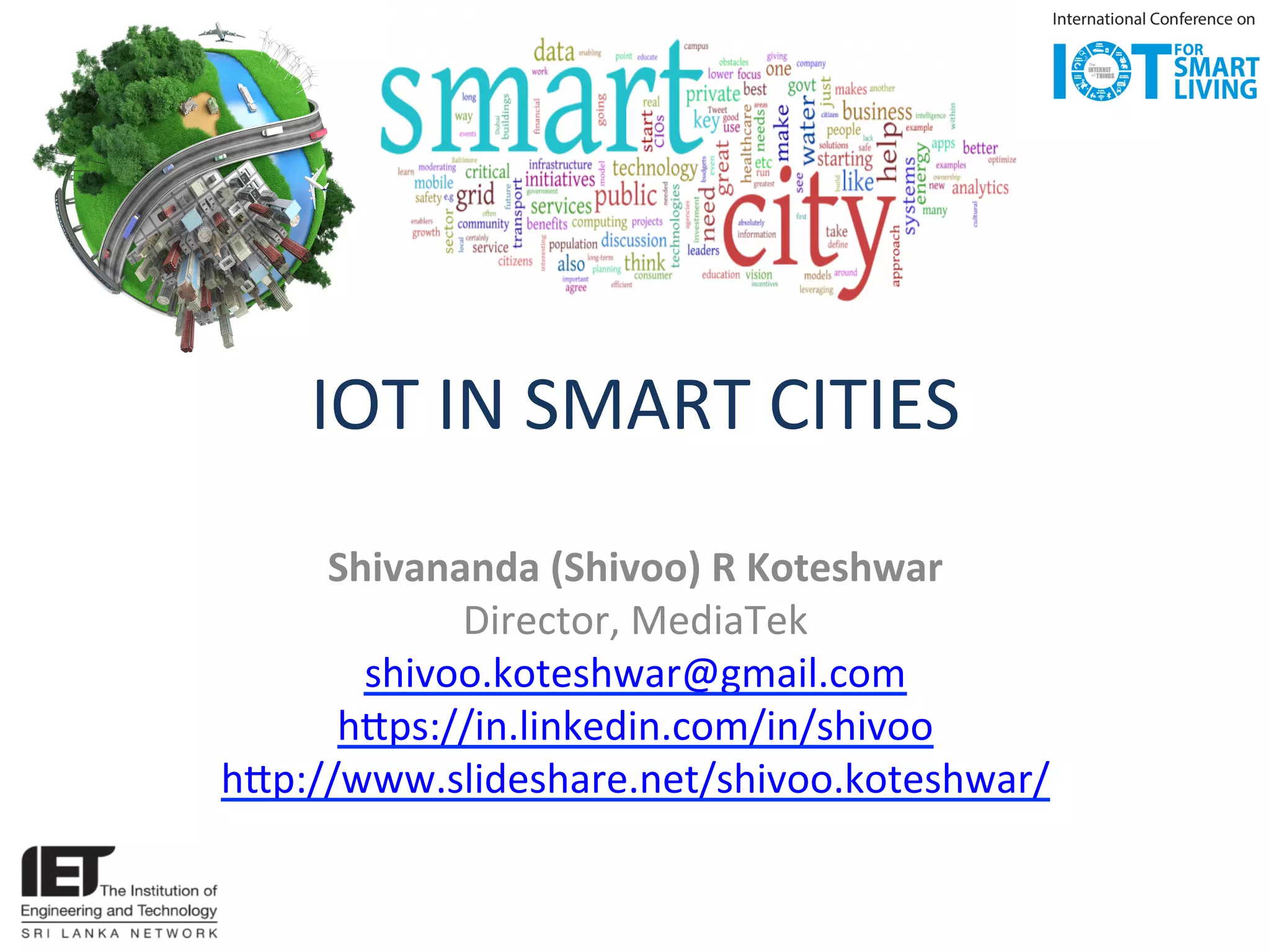 IOT in SMART Cities | PDF