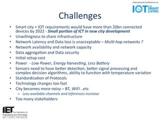 IOT in SMART Cities | PDF
