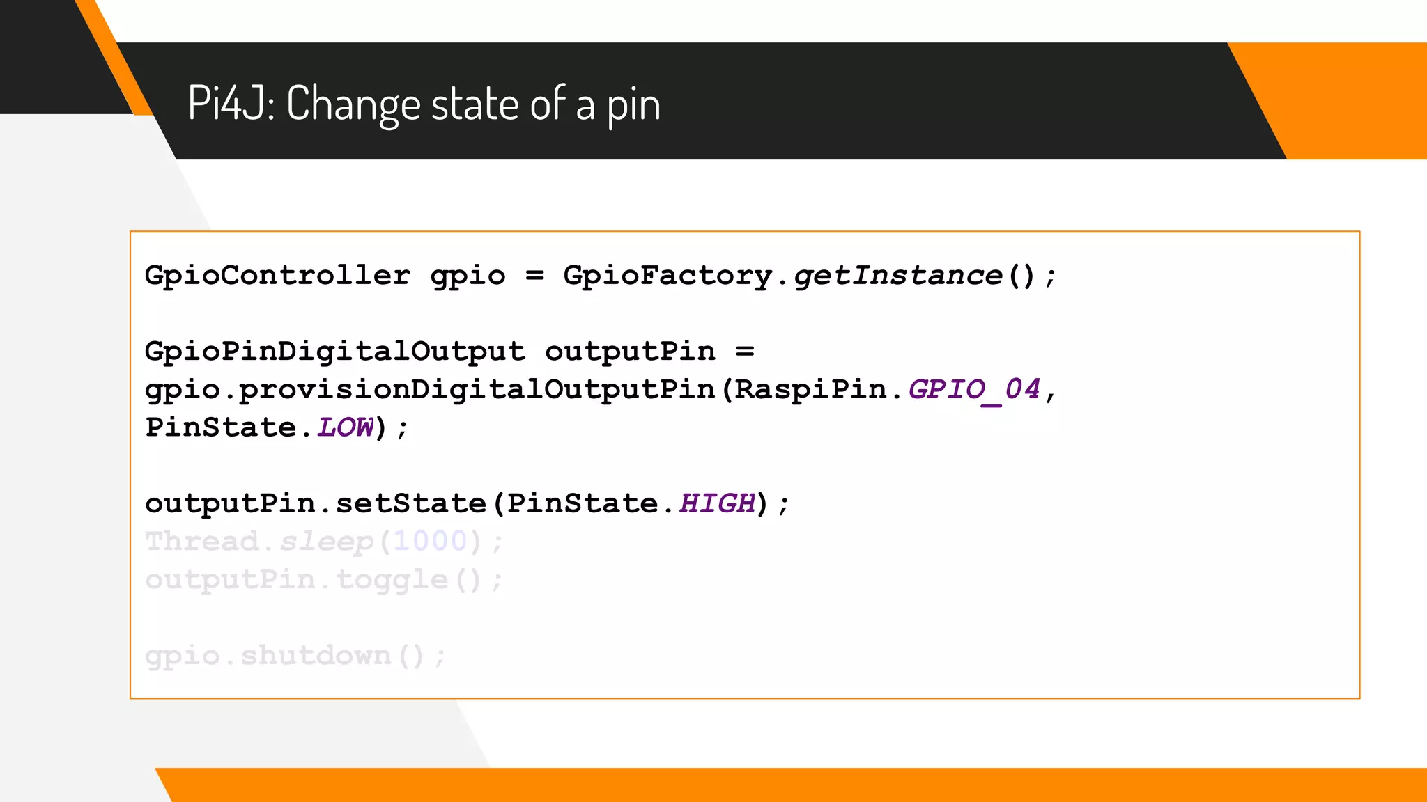 IoT from java perspective | PPT