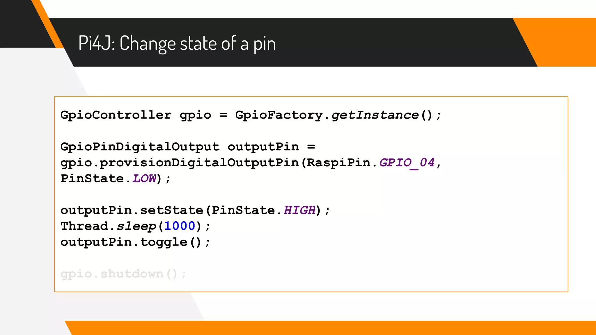 IoT from java perspective | PPT
