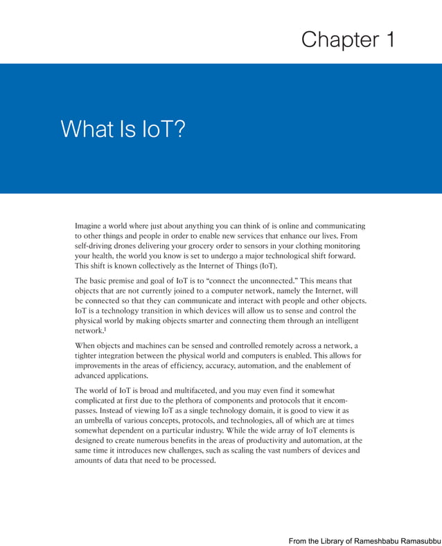 IoT Fundamentals.pdf | Computer Networking | Computing