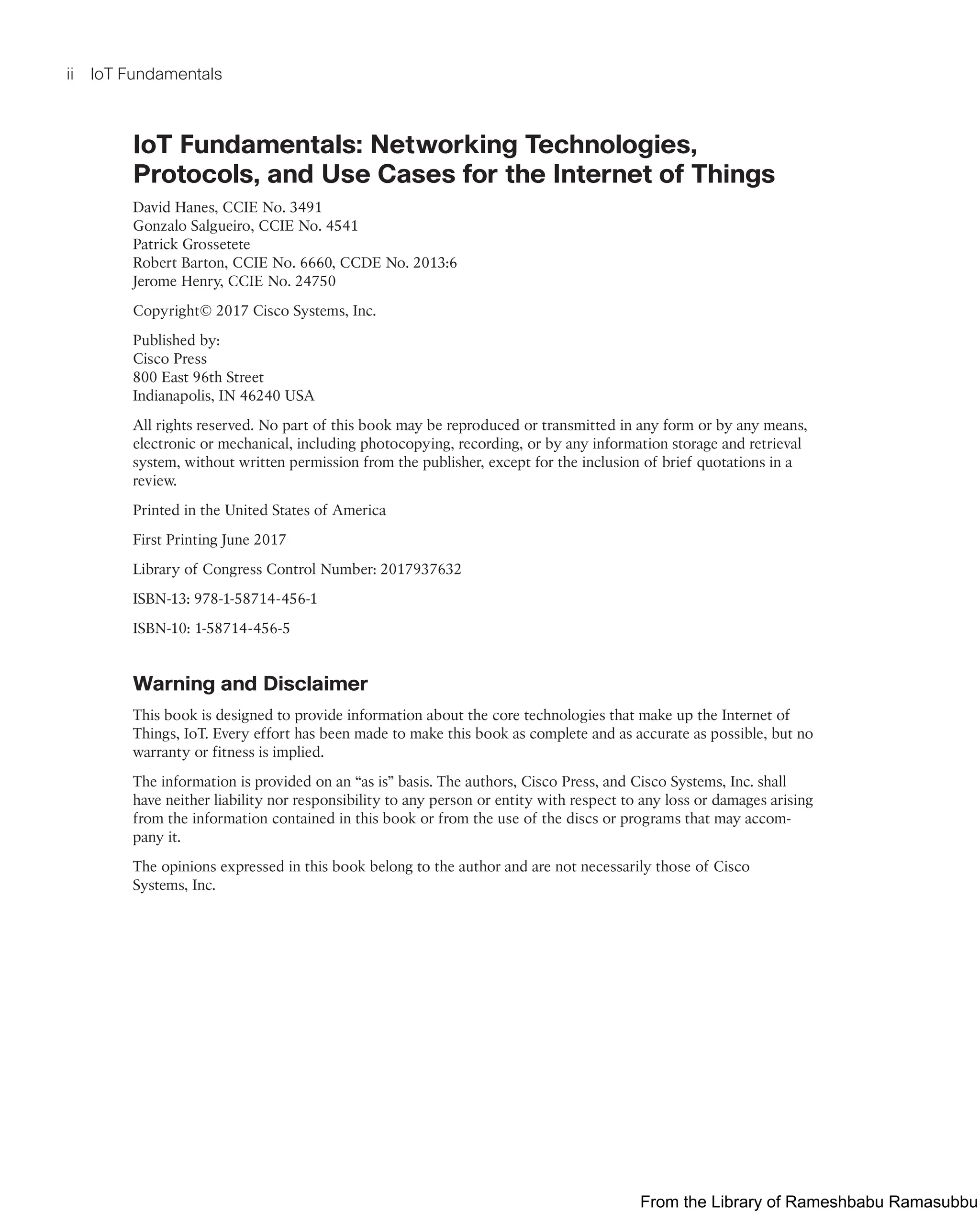 All the basics of Internet of Things and protocols | PDF