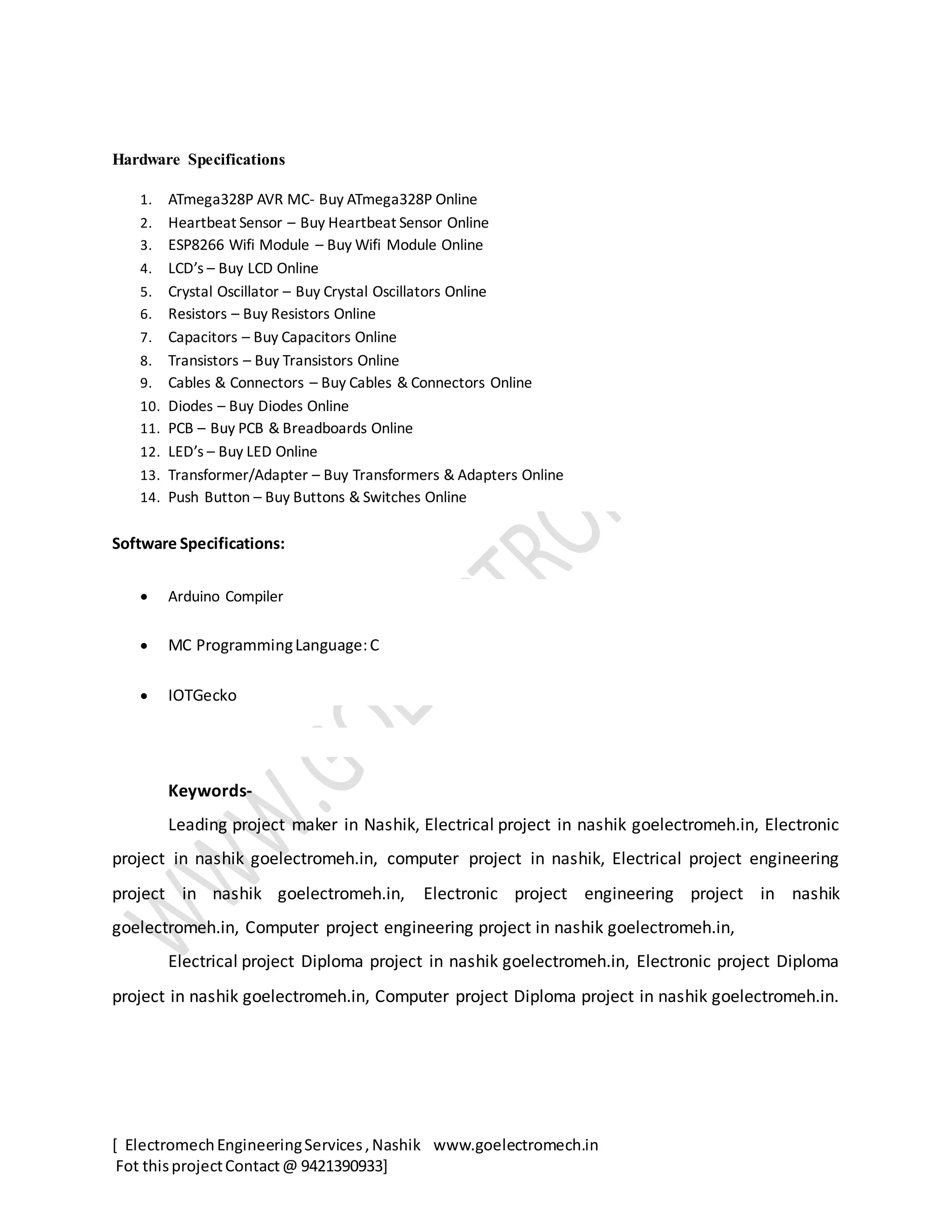 Iot Heart Attack Detection And Heart Rate Monitor Docx Computer Peripherals Computing