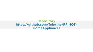IOT home appliance with cordova and firebase | PPTX