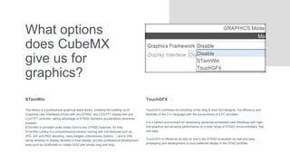 IoT Houston Meetup - Graphics on the STM32 | PPT