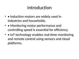 IoT_Induction_Motor_PPT.pptxyvhvucuv uvuvuvucuvuvuviv | PPTX