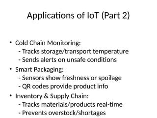 IoT(Internet Of Things)_in_Food_Technology_pptx | PPTX