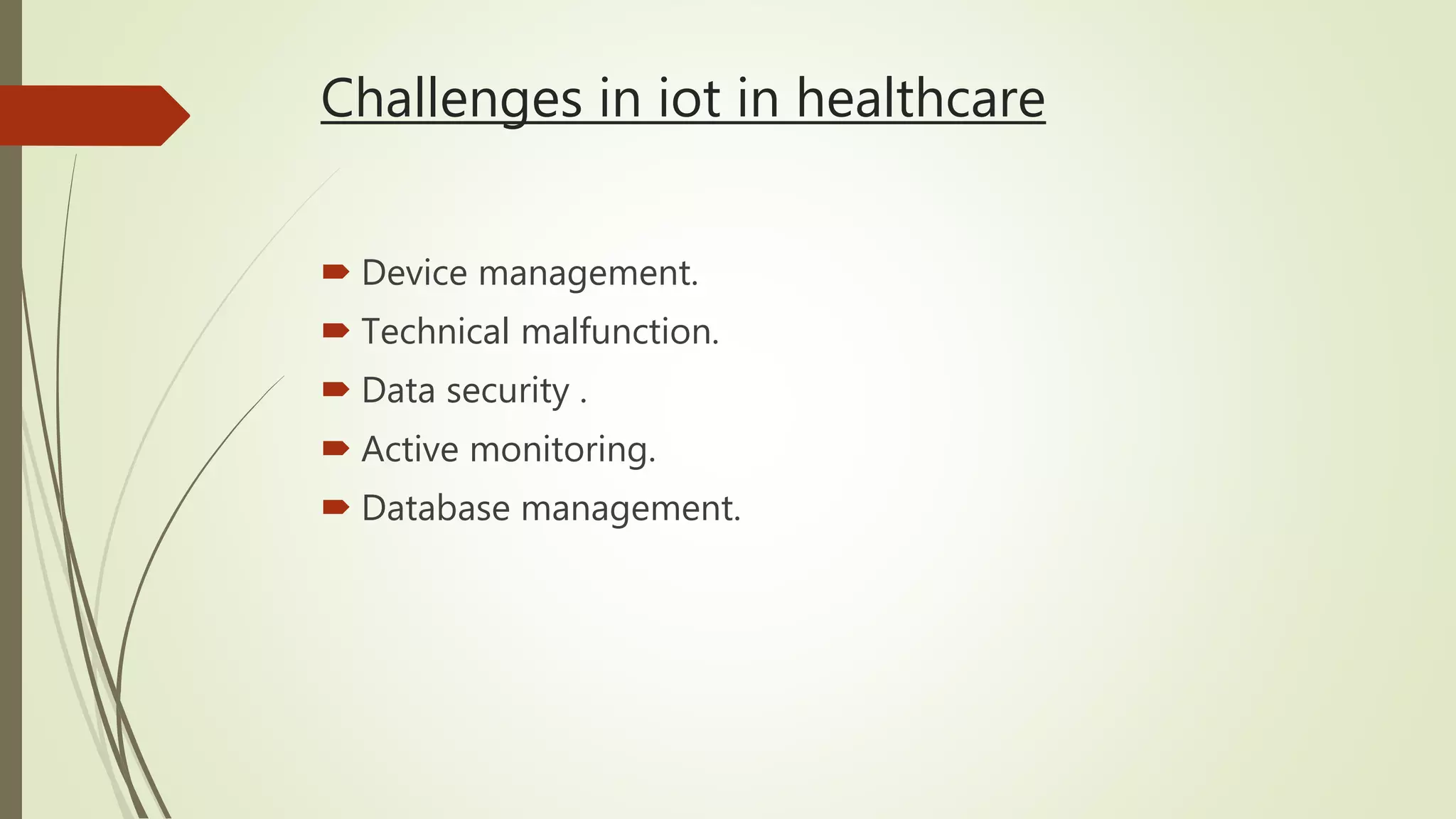 IoT in Health Care | PPTX