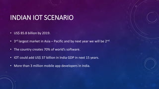 Iot in indian market | PPTX | Internet of Things | Internet