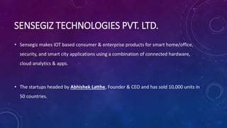 Iot in indian market | PPTX | Internet of Things | Internet