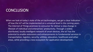 Iot in indian market | PPTX | Internet of Things | Internet