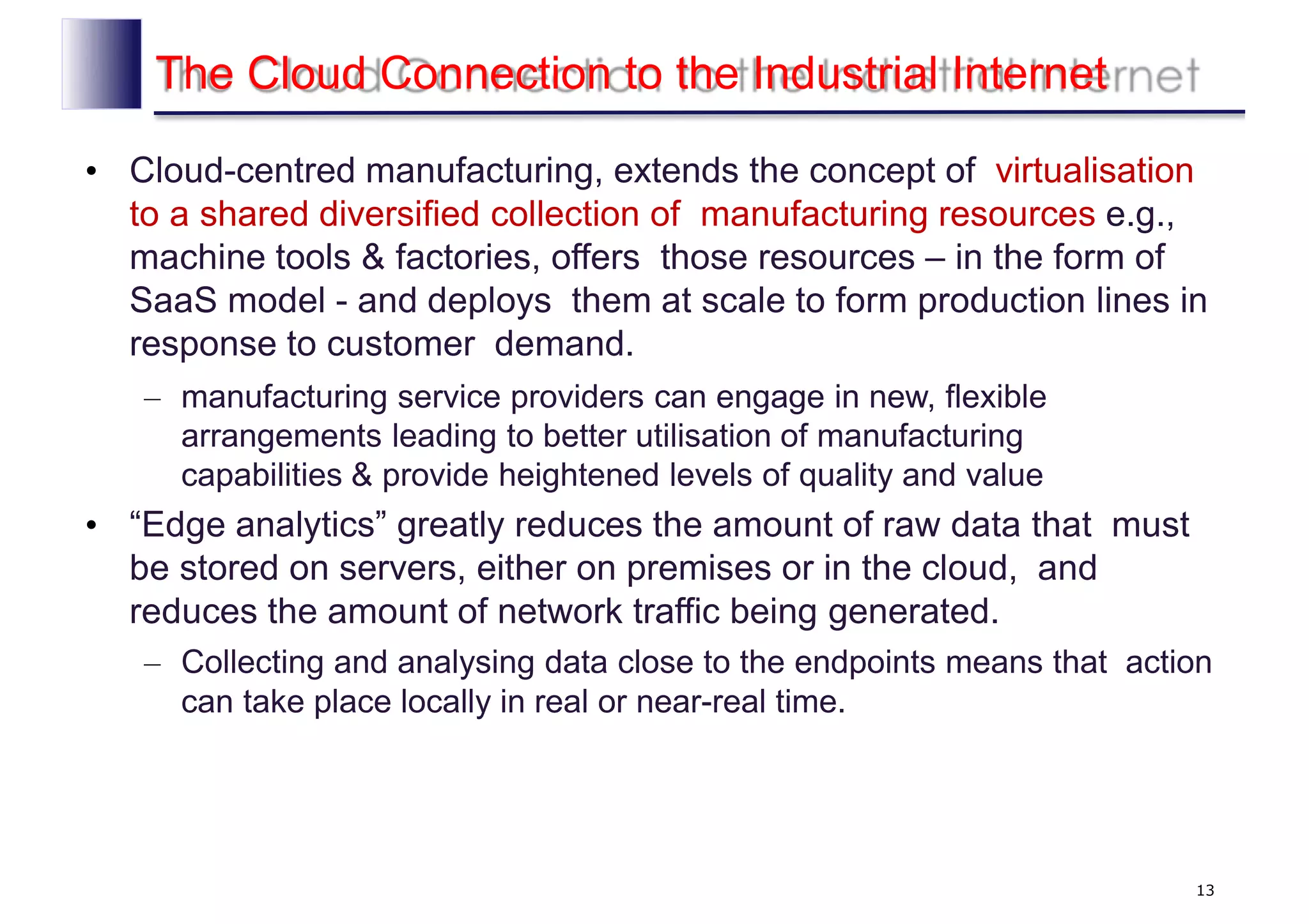 Iot in manufacturing | PPTX