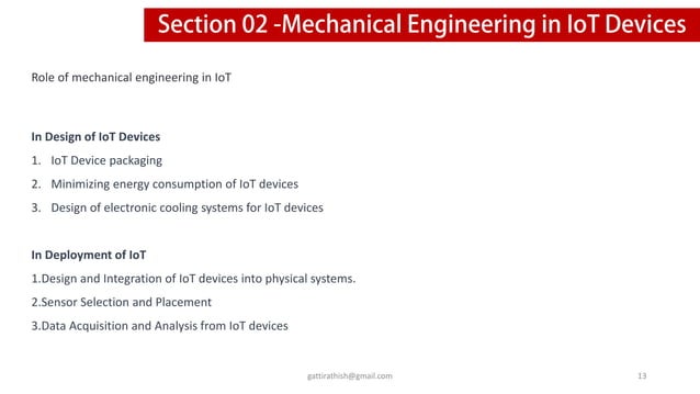 IoT in Mechanical Engineering | PDF | Internet of Things | Internet