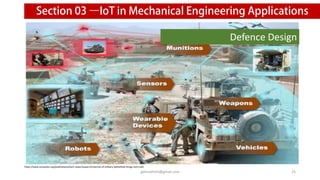 IoT in Mechanical Engineering | PDF
