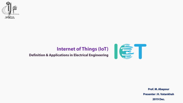IoT in Electrical Engineering, Energy Management | PDF