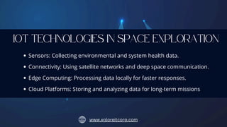Internet of things in Space Exploration. | PDF
