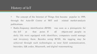 Internet of things (IoT) | PPTX