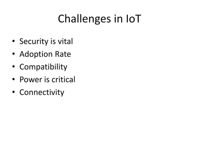 IoT(internet of Things) Basics | PPT