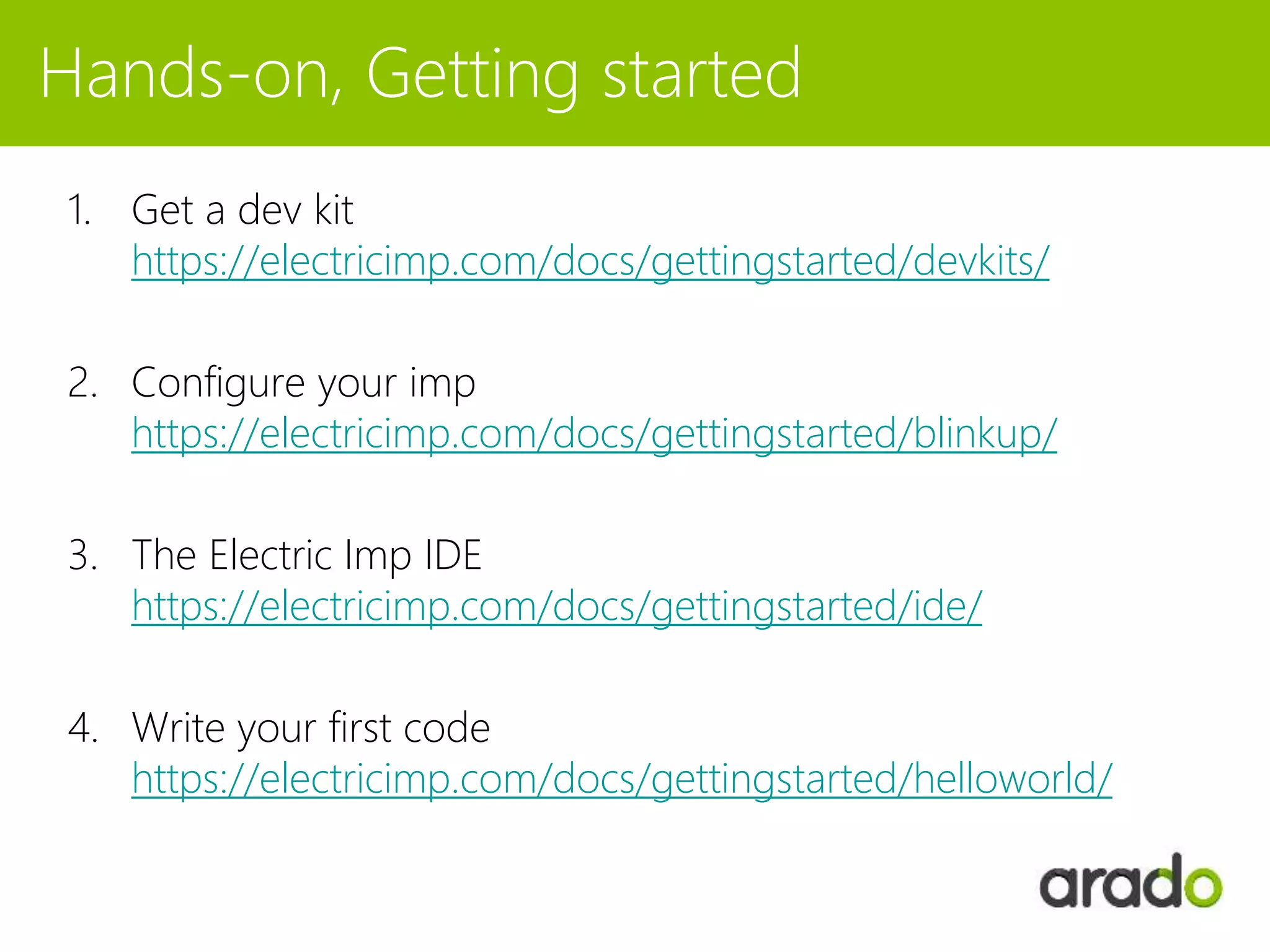 IoT introduction | PPT