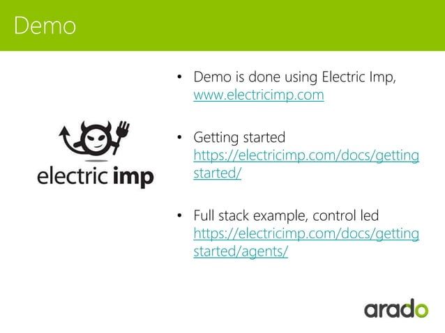 IoT introduction | PPT