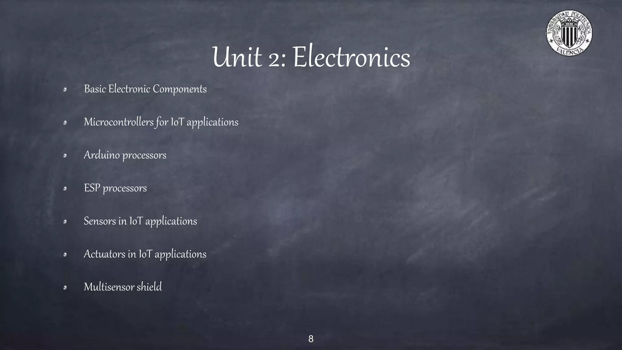 Internet of Things: Course Presentation | PPTX