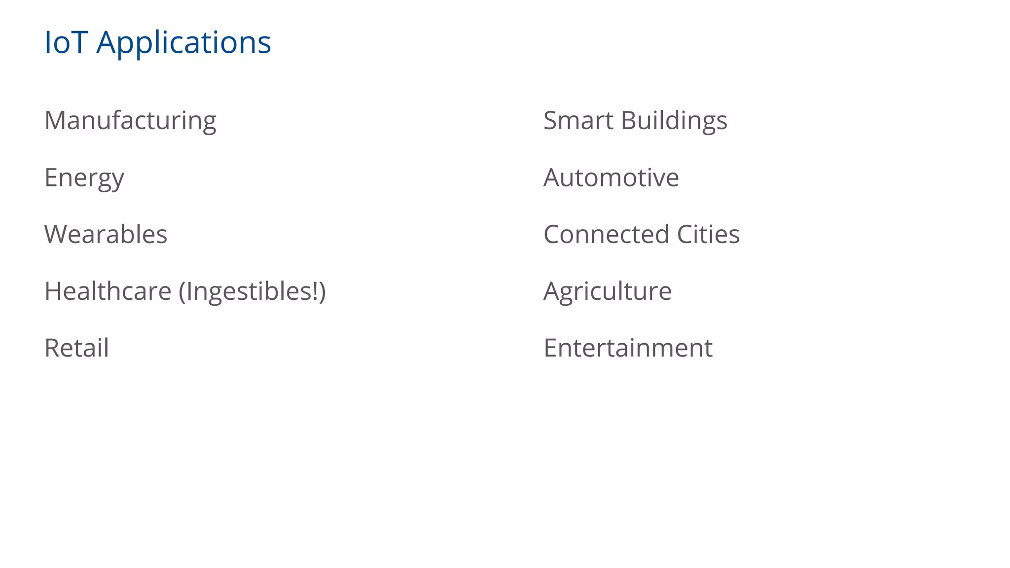 Internet of Things (IoT) Intro | PPT