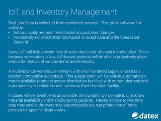 How IoT is Driving Supply Chain Innovation | PDF | Internet of Things ...