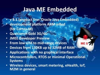 Internet of Things & Java by Aleksandr Chudov & Duke | PPTX