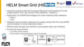 Internet of Things: state of the art | PPTX