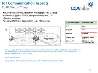 IoT Lab @COPELABS | PPT
