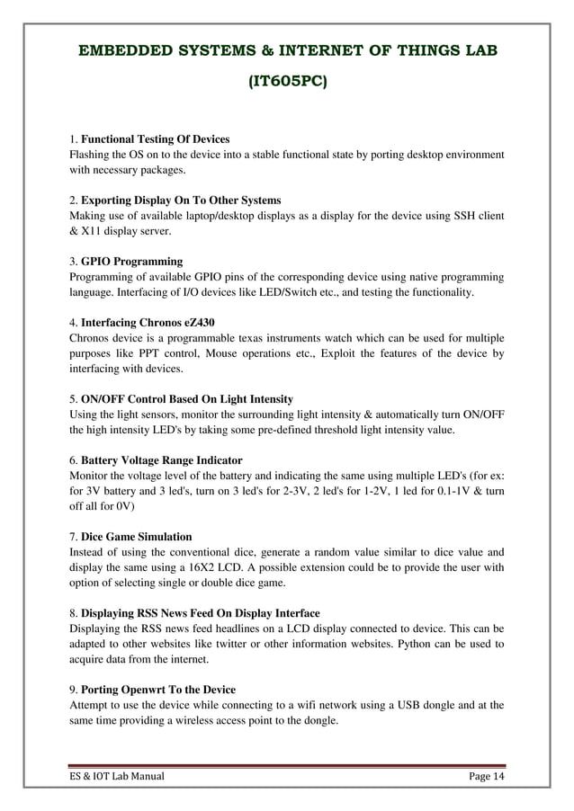 IOT lab ManualArduino_IOTArduino_IOTArdu | PDF