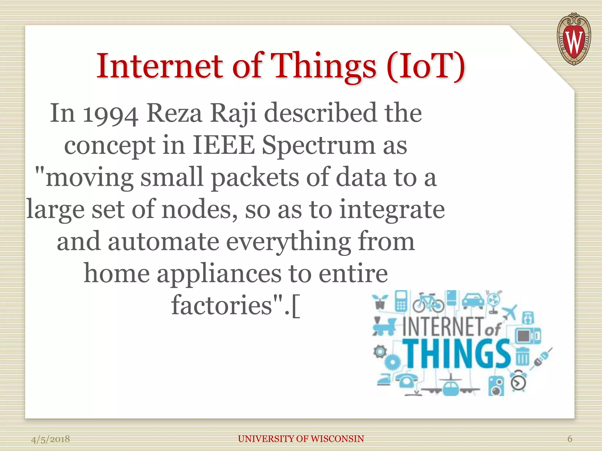 Information Systems 371 -The Internet of Things Overview | PPTX