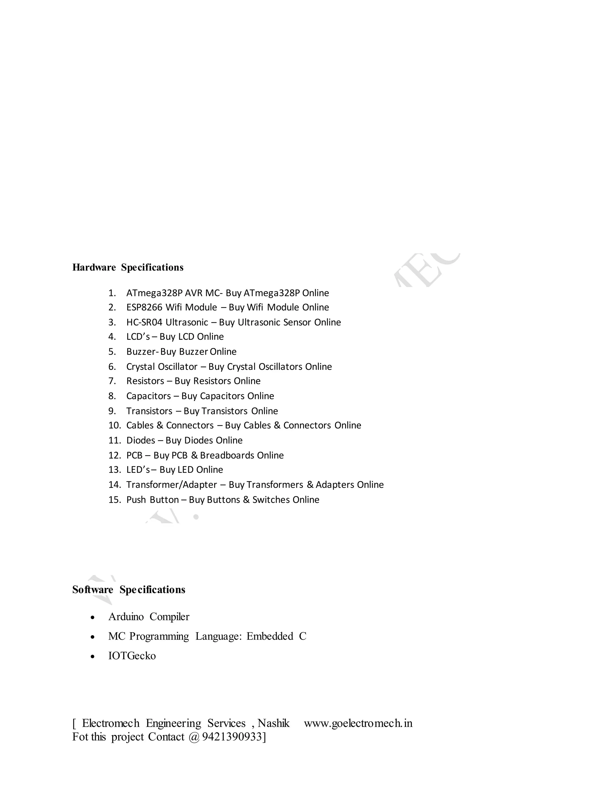 Iot Liquid Level Monitoring System Docx Computing Technology