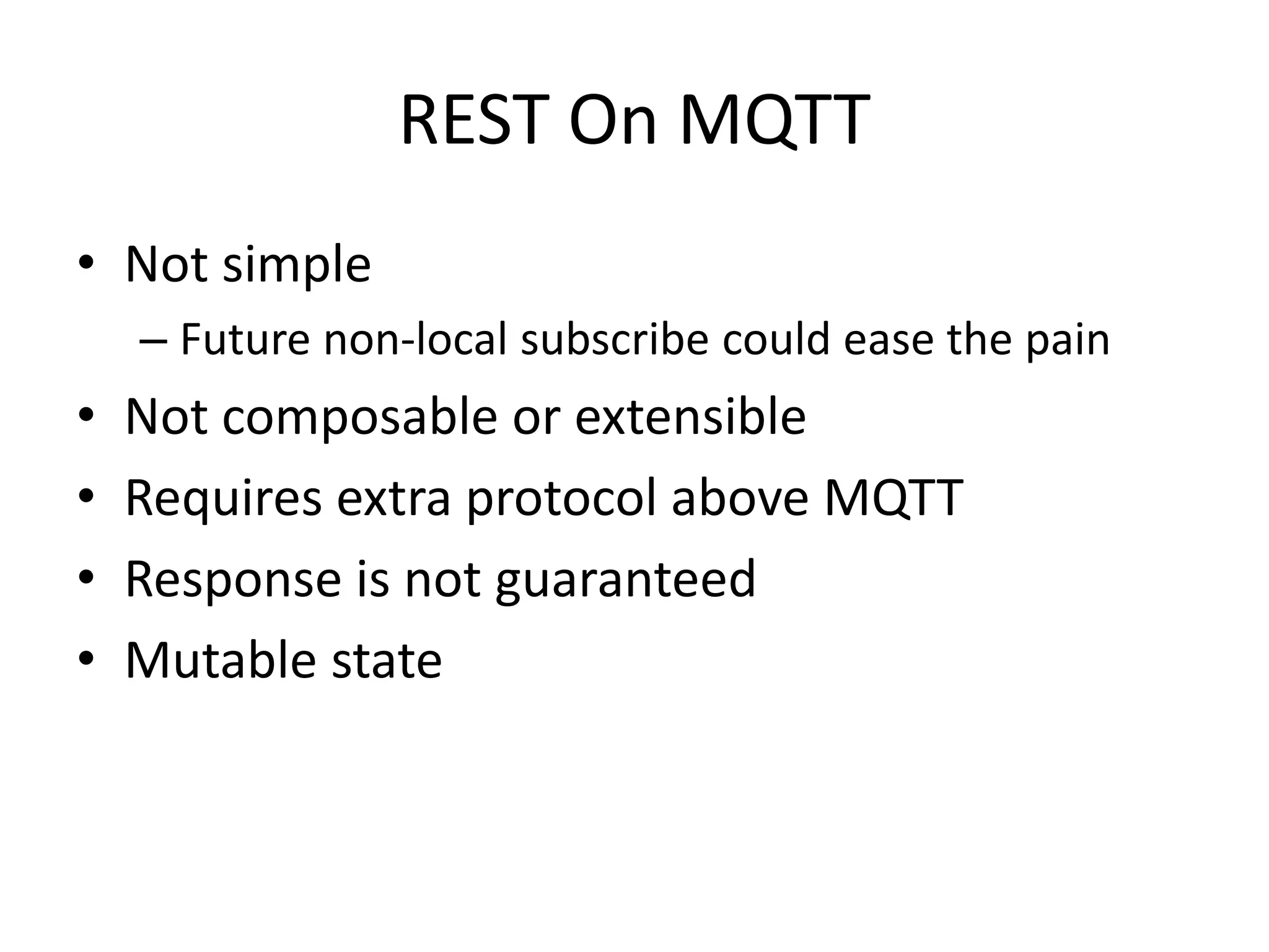 Comparing CoAP vs MQTT | PPTX