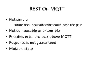 Comparing CoAP vs MQTT | PPTX