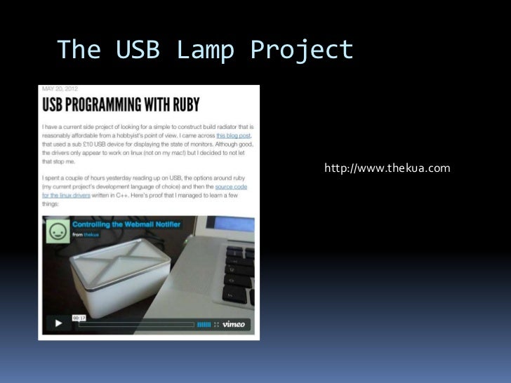 Exploring The Internet Of Things Using Ruby
