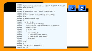 Wiki と Raspberry Pi と Arduino を組み合わせて作成した電気製品の自動運転・遠隔操作システム | PPT