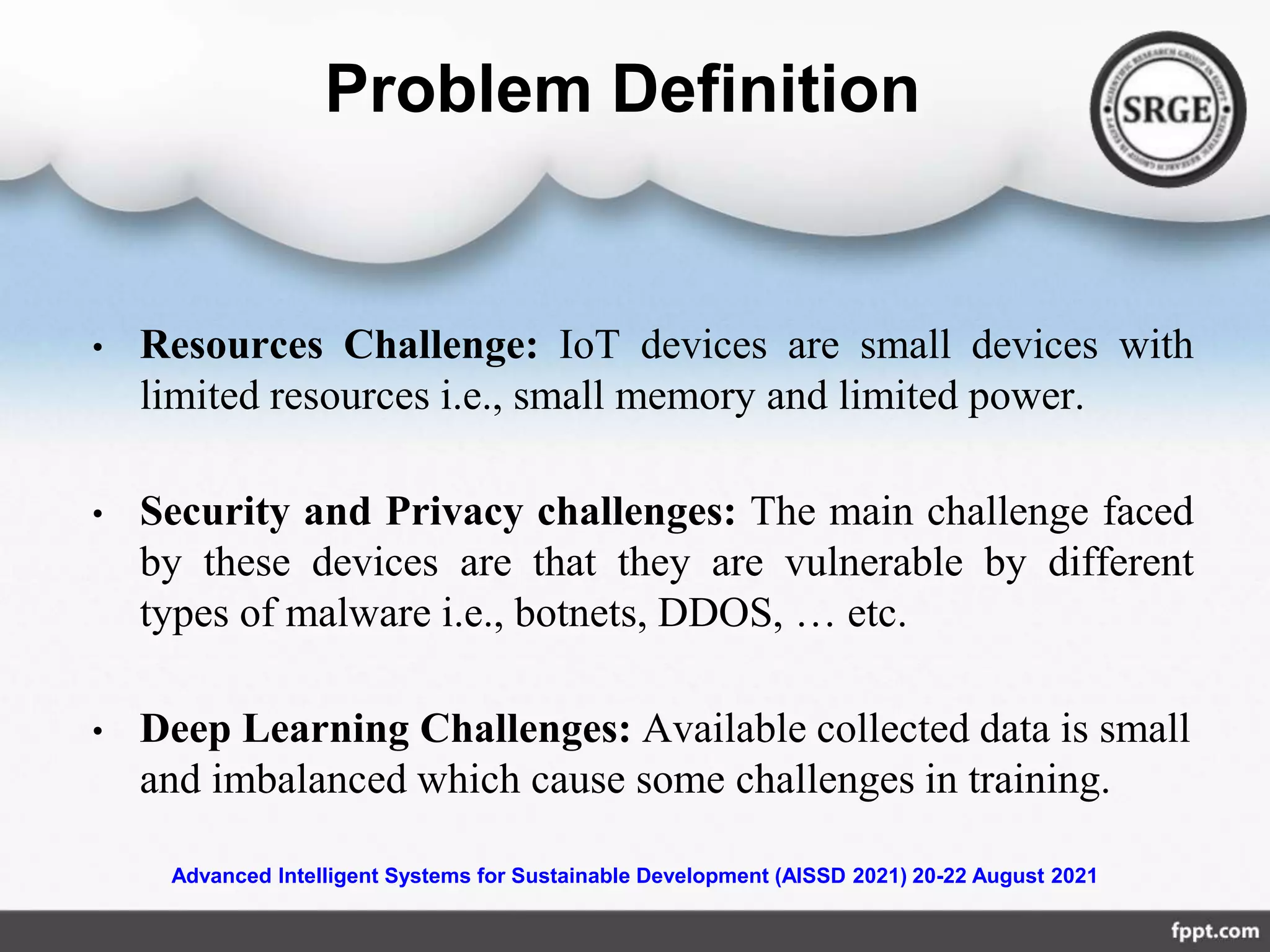 Iot Malware Network Traffic Classification Using Visual Representation And Deep Learning Ppt
