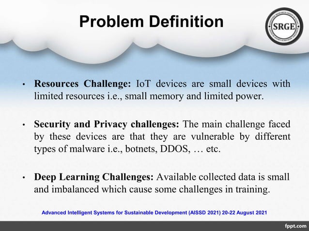 Iot Malware Network Traffic Classification Using Visual Representation And Deep Learning Ppt
