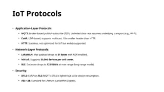 IoT Introduction & Communication Protocol | PPTX