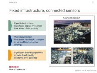 IOT Mine Of The Future - Rio Tinto | PDF