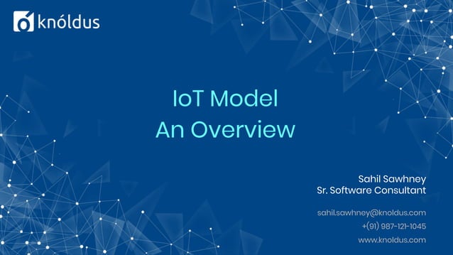 IOT Model An Overview | PPT
