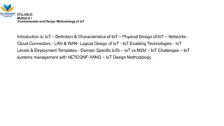 IOT MODULE - 1-1.11 IOT DESIGN METHODOLOGY.pptx