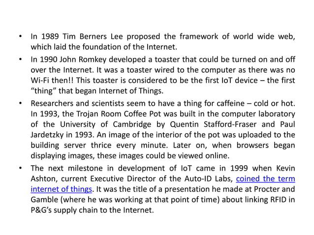 IoT (Internet of Things) introduction Notes.pdf | Computer Networking ...