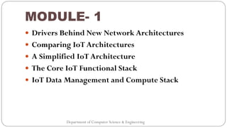 15CS81 Module1 IoT | PDF