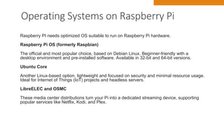 IoT for data science Module 5 - Raspberry Pi.pptx