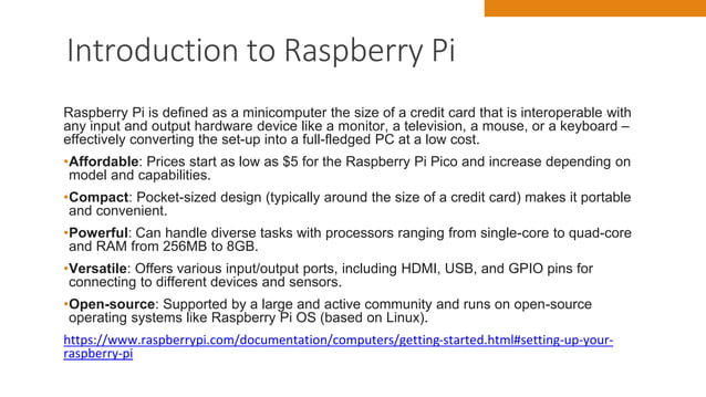 IoT for data science Module 5 - Raspberry Pi.pptx